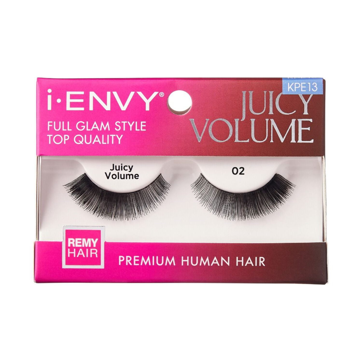 Kiss i Envy Premium Juicy Volume 02 Lashes - KPE13 - Walmart.com