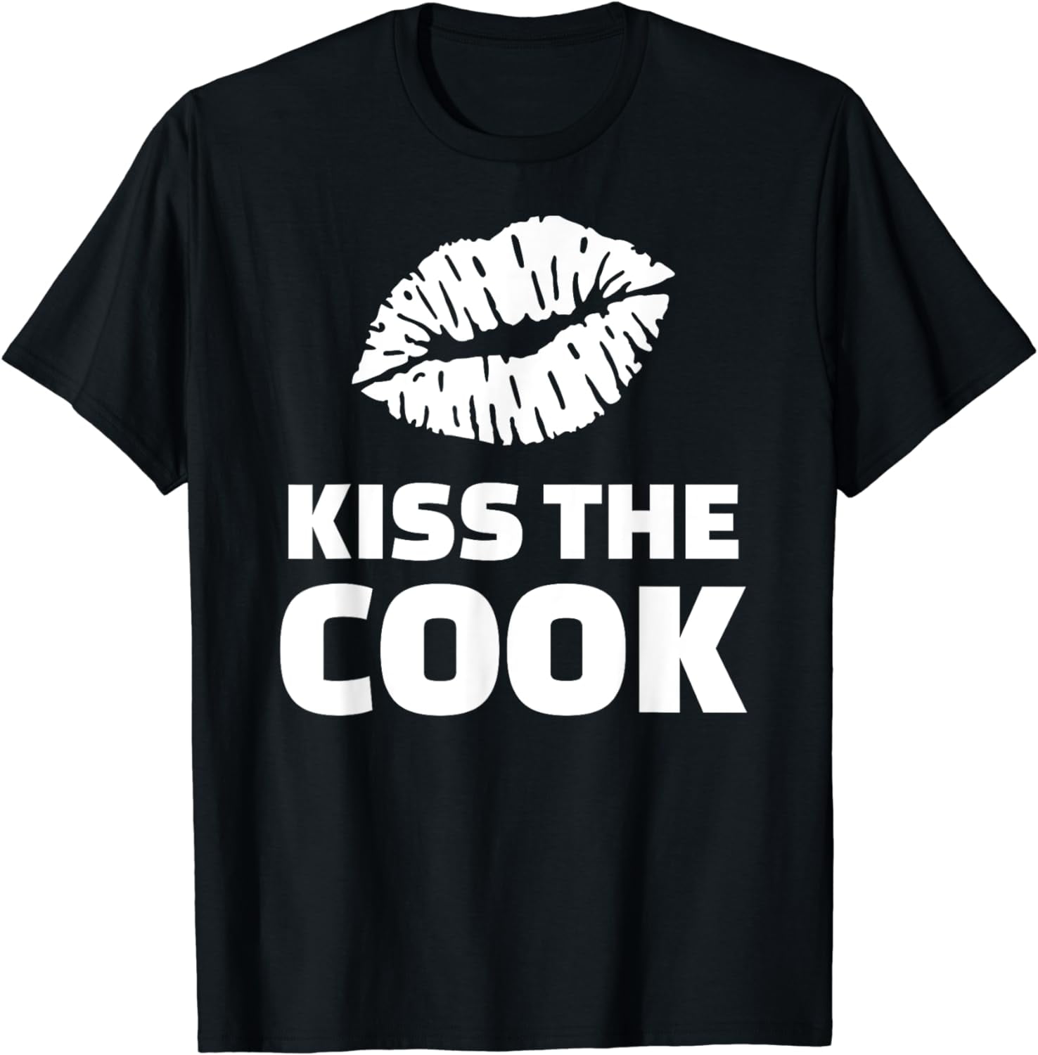 Kiss the cook T-Shirt 2024 - Walmart.com