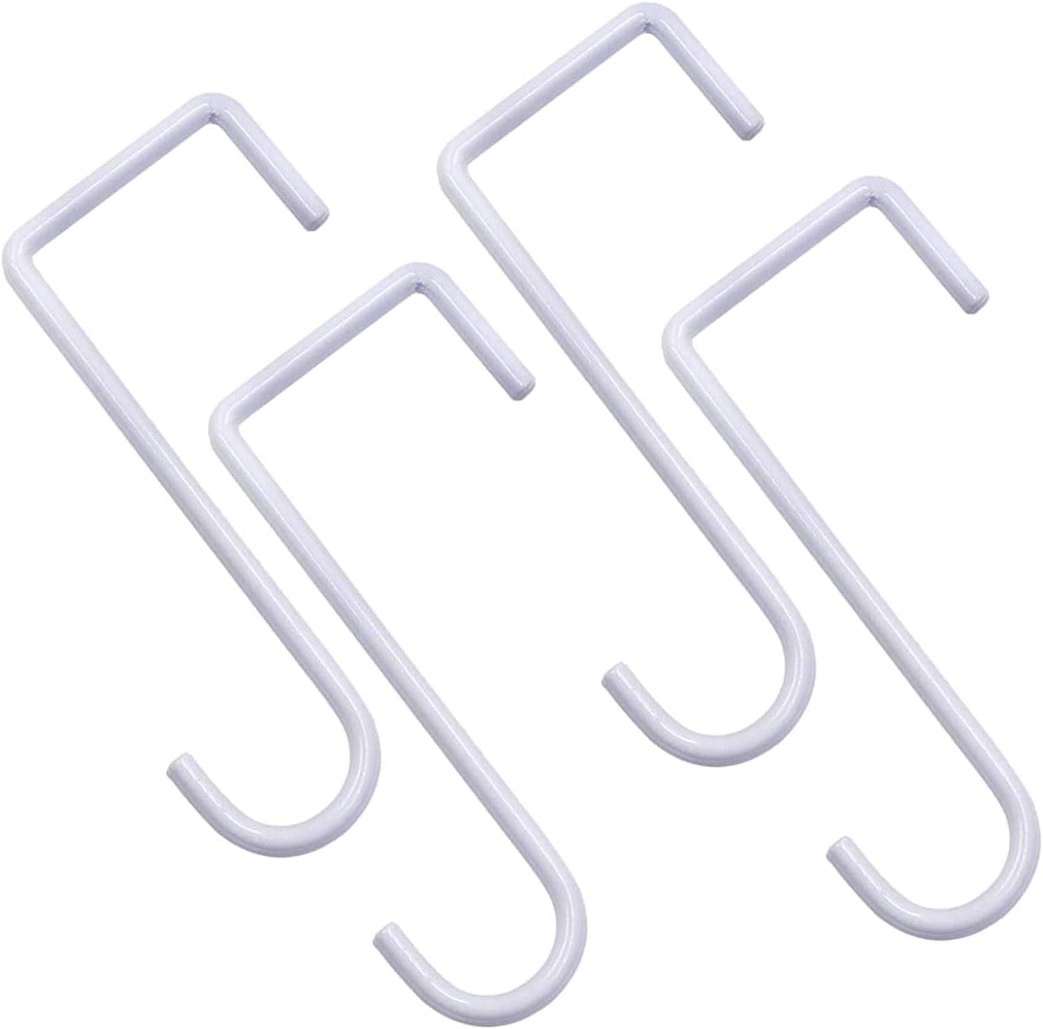 KissDate Vinyl Fence Hooks 2x6 inch,Fence Hangers Patio Light Hooks,4 ...