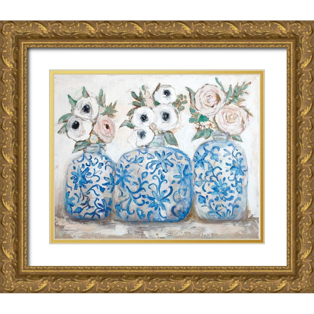 Kissell, Mackenzie 18x15 Gold Ornate Wood Framed with Double Matting ...