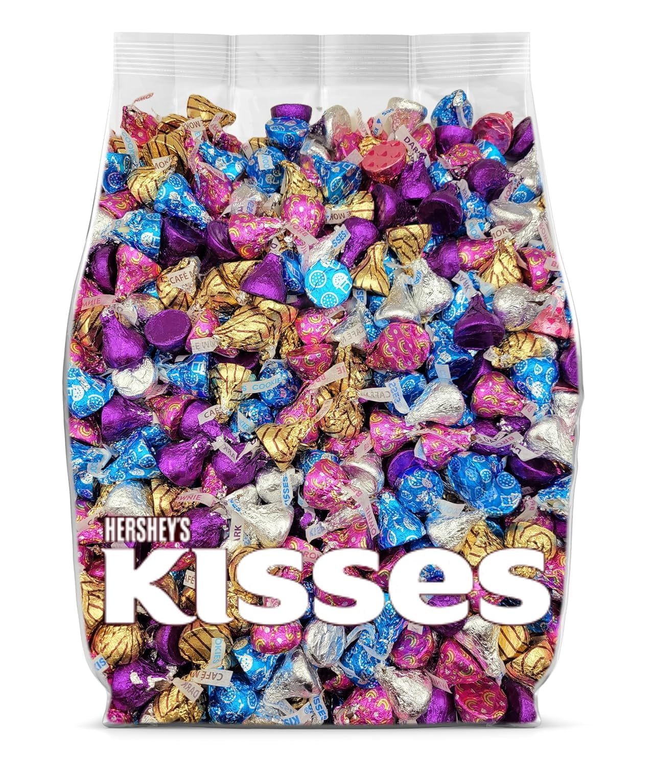 Kisses Assorted Candy ESF27 - 200 Pieces Assorted Kisses Bulk - Kisses ...