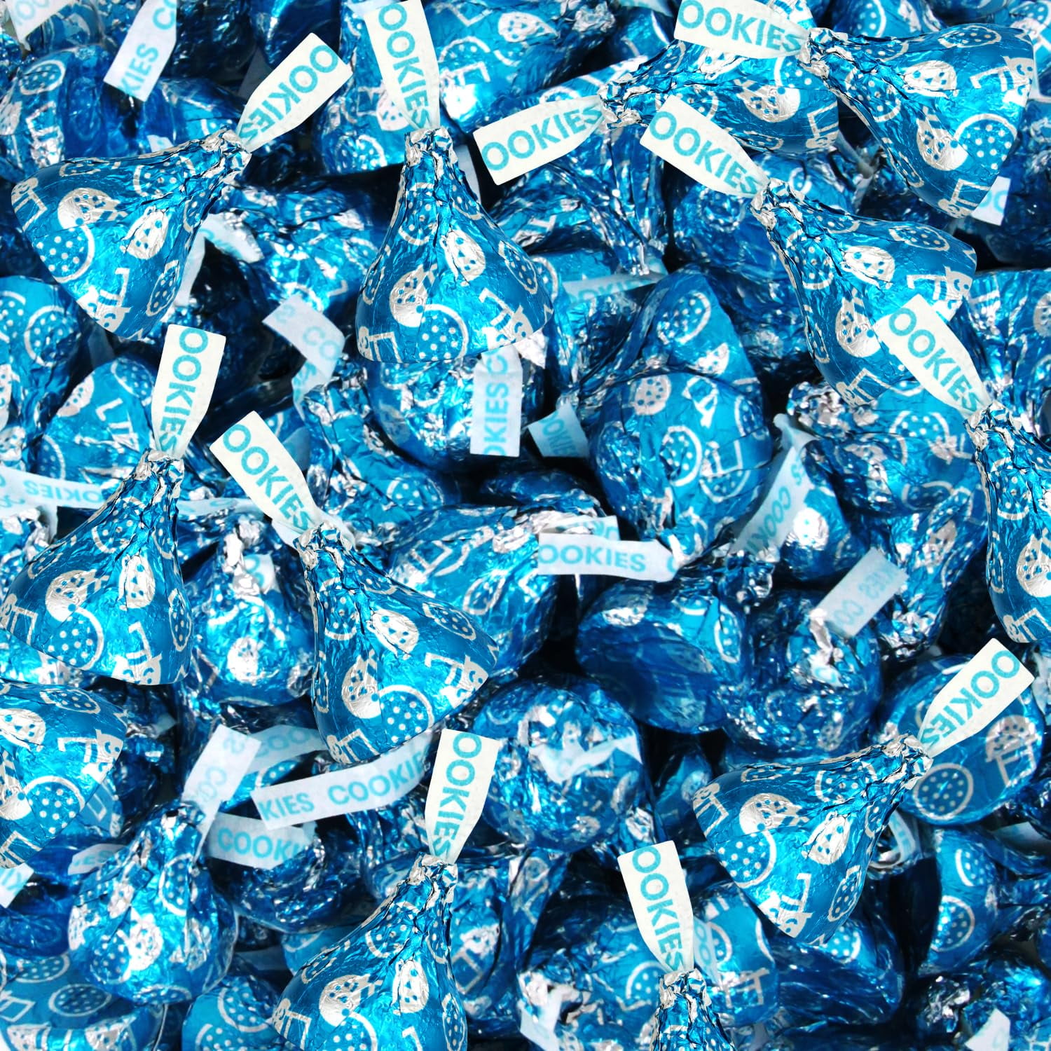 Kisses Cookies and Cream, 2lb Pack of Easter HersheyKisses Bulk, Mini ...