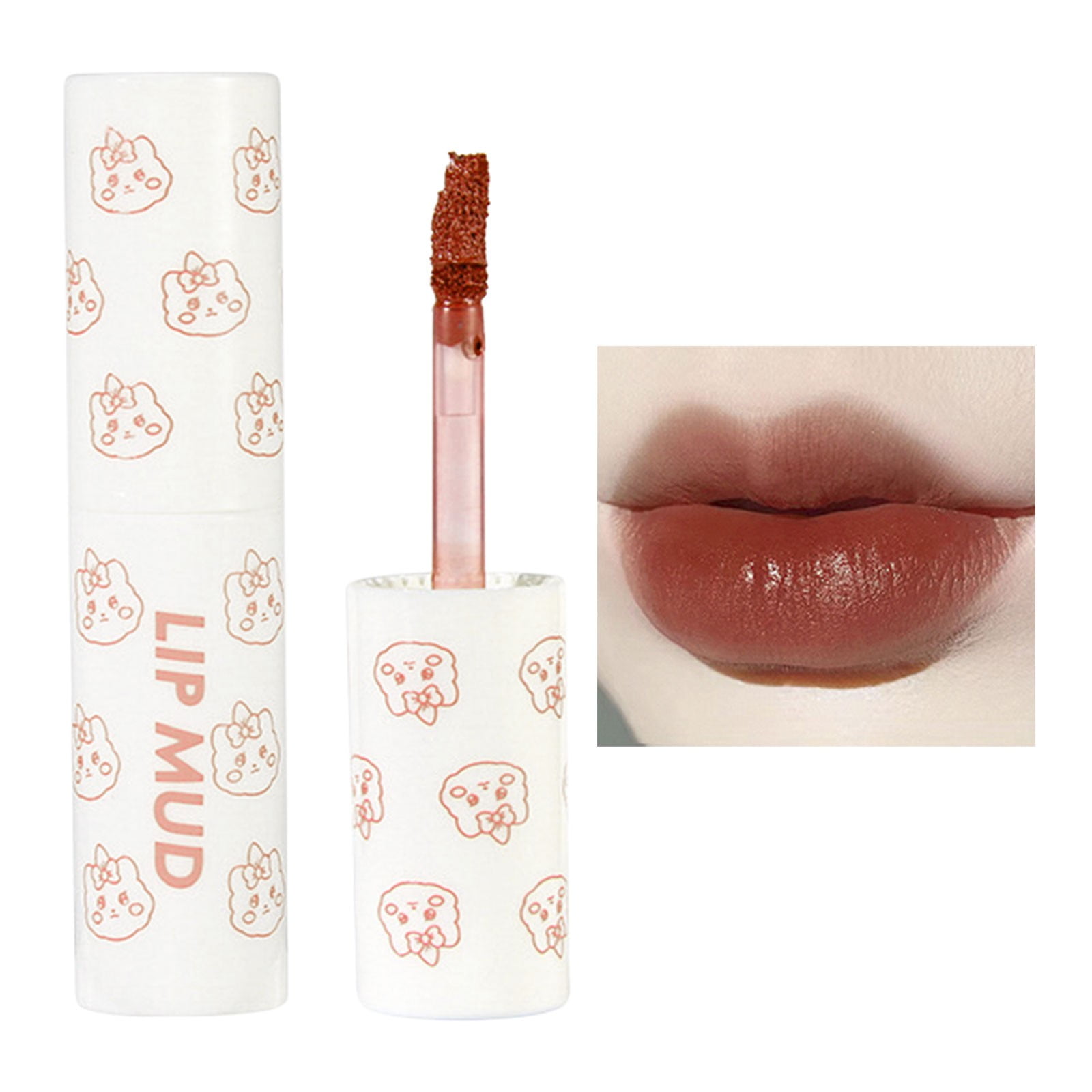 Kissing Lipstick Korean Gloss Neutral Lip Liner Coral Lip Gloss Lip ...