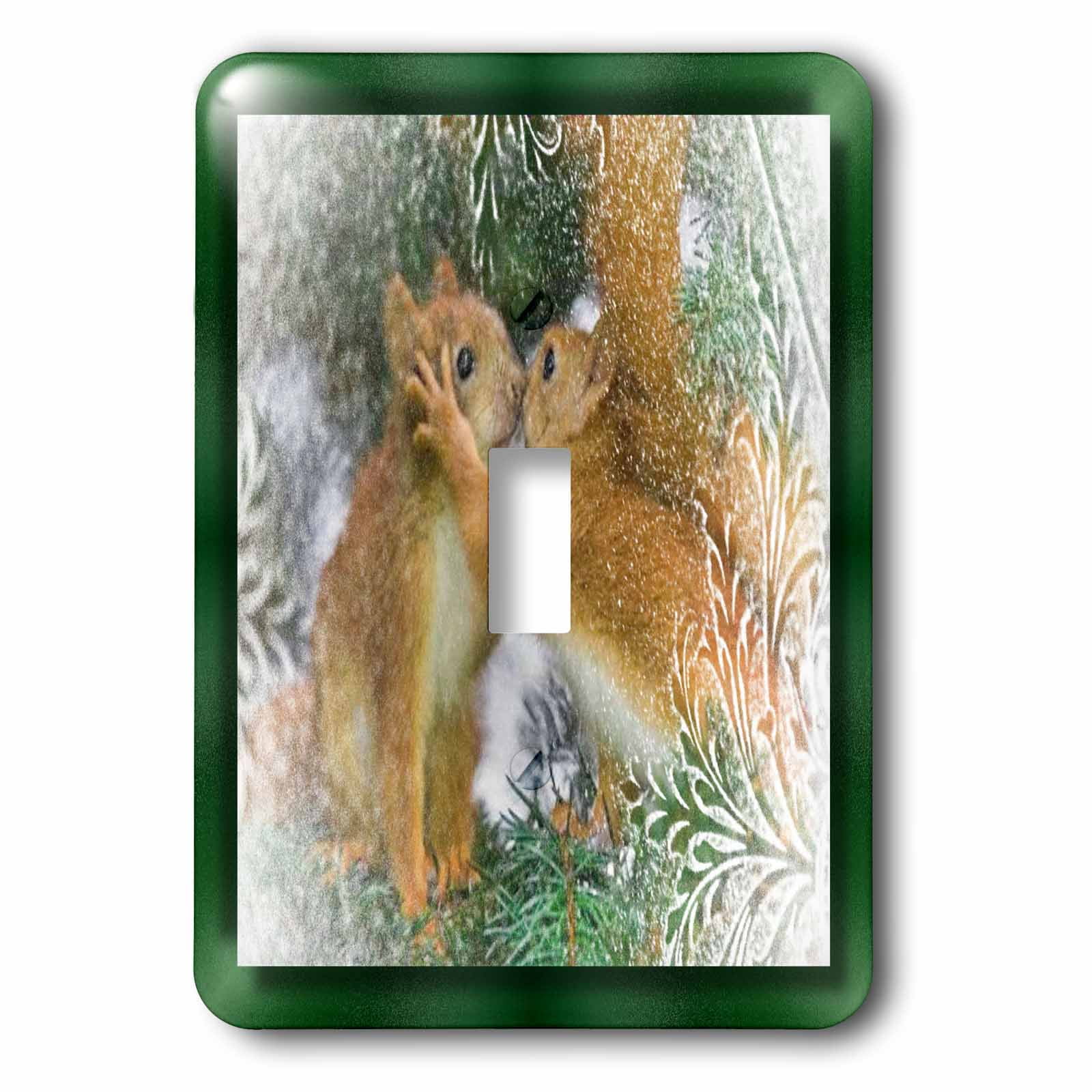3dRose, Kissing Squirrels, single toggle switch - Walmart.com