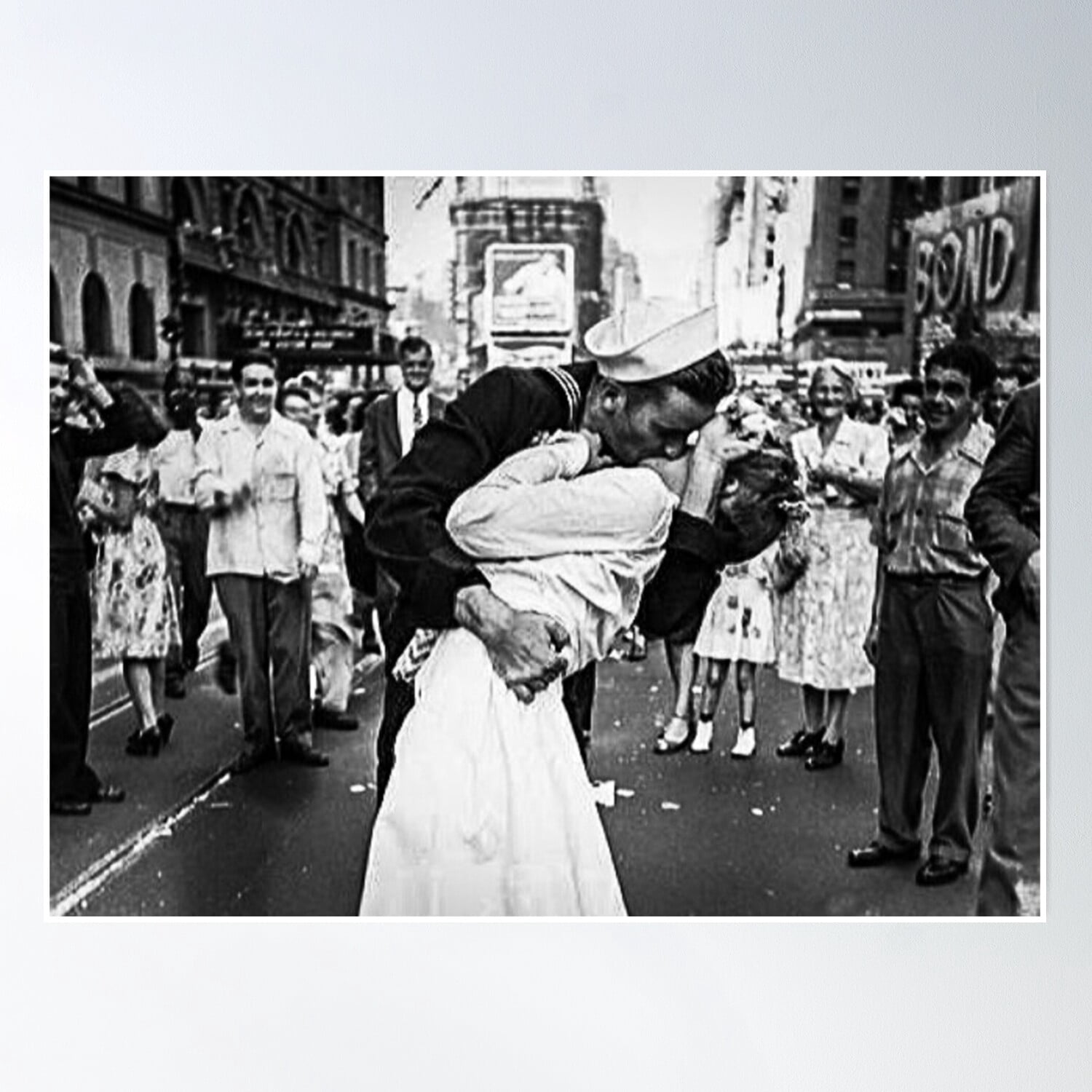 Kissing The War Goodbye Poster Wall Art, Modern Wall Decor, 8x12 ...