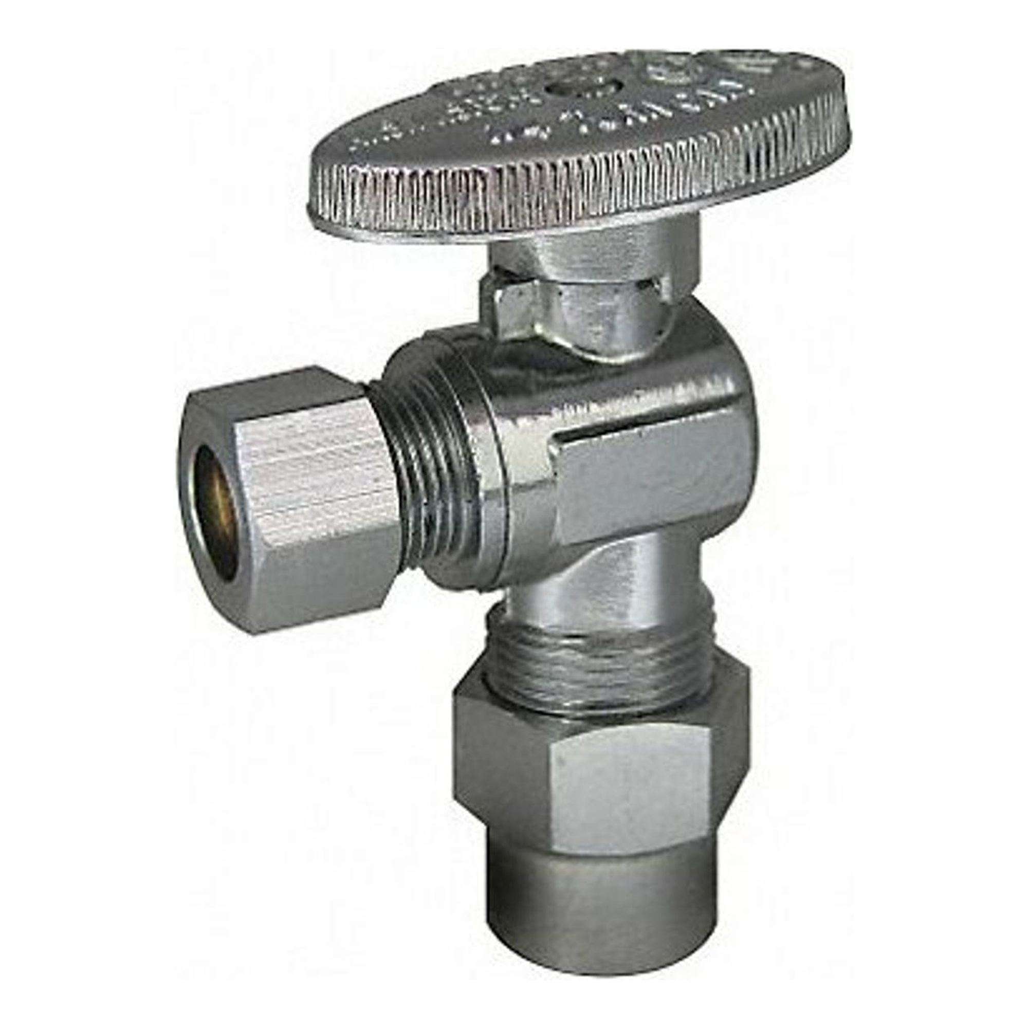 Kissler Water Supply Stop,Brass,1/4-Turn,1/2" 88-9230 - Walmart.com
