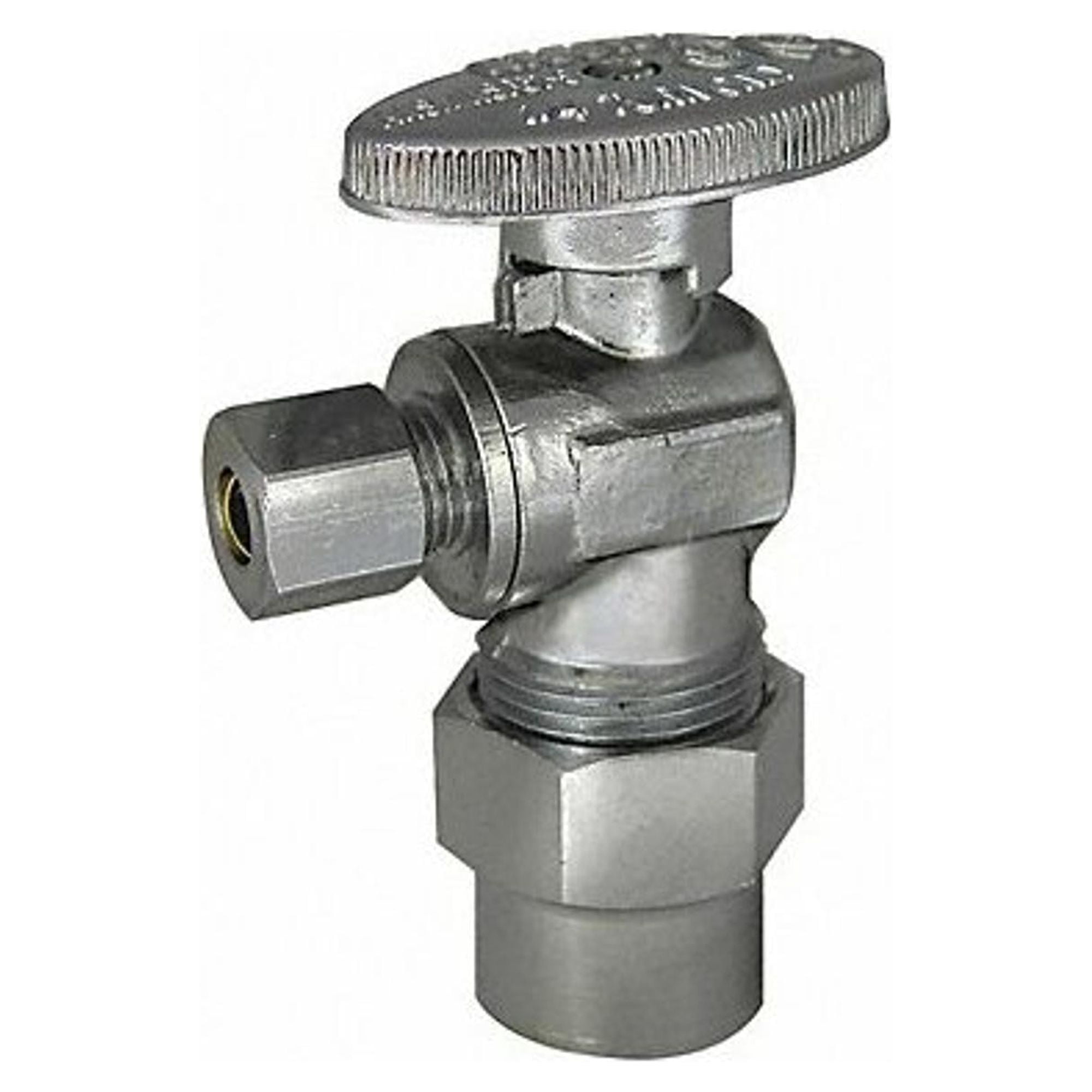 Kissler Angle Stop Valve,Brass,CPVC,1/2 in. 88-9385 - Walmart.com