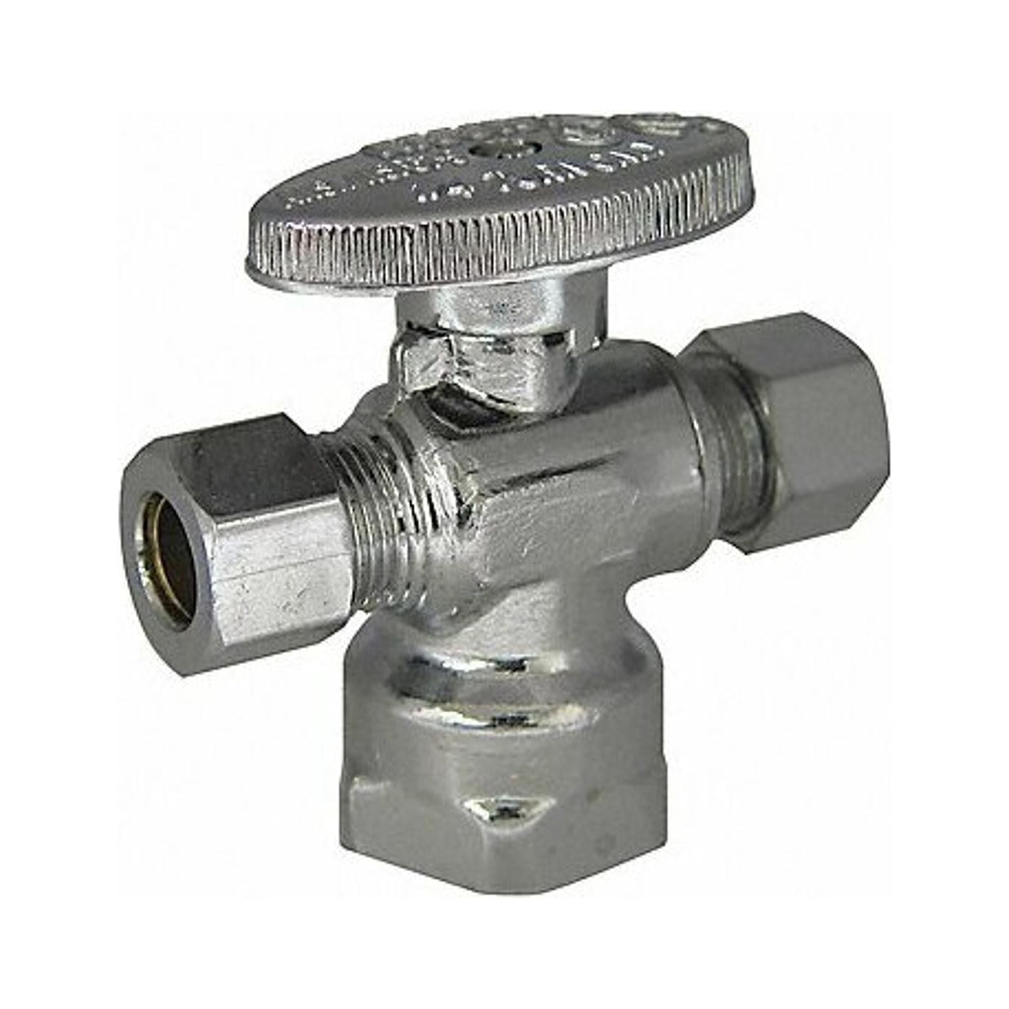 Kissler Water Supply Stop,Brass,1/4-Turn,1/2" 88-9305 - Walmart.com