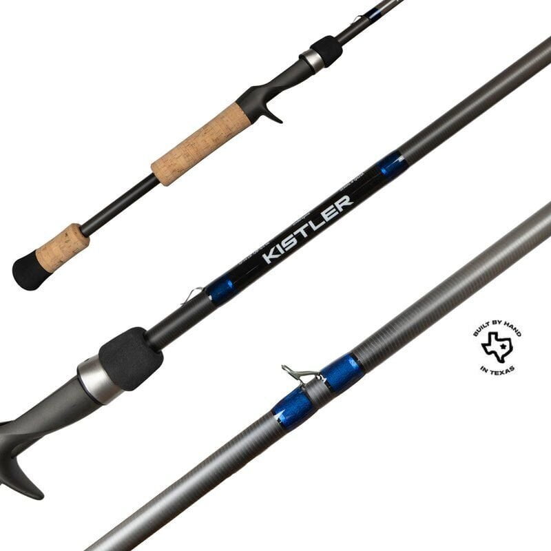 Kistler Helium Texas-Carolina Rigs, Jigs, Casting Rod 7'3" Medium Heavy ...