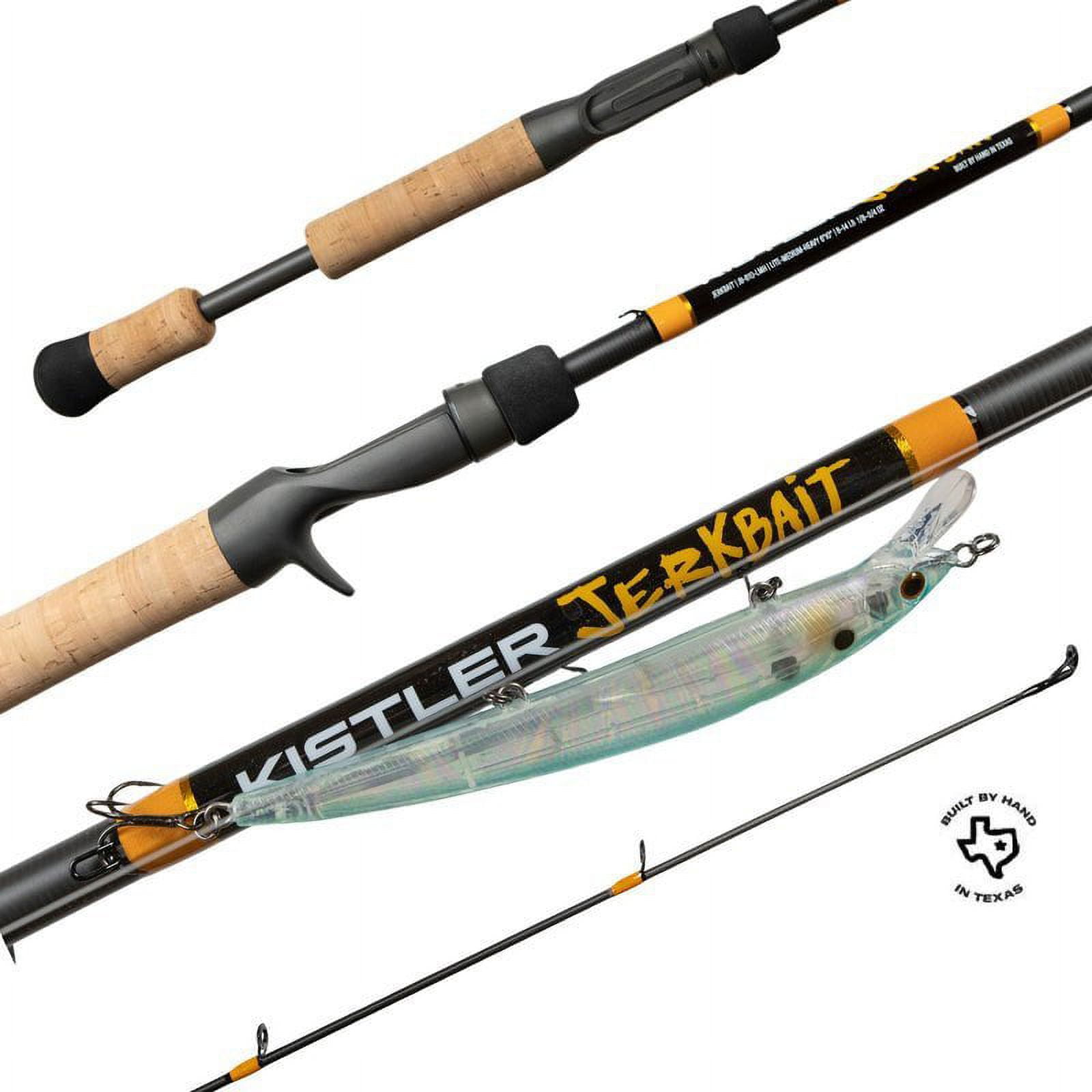 Kistler JB-610-LMH Jerkbait 6"10" Lite Medium Heavy Moderate Fast ...