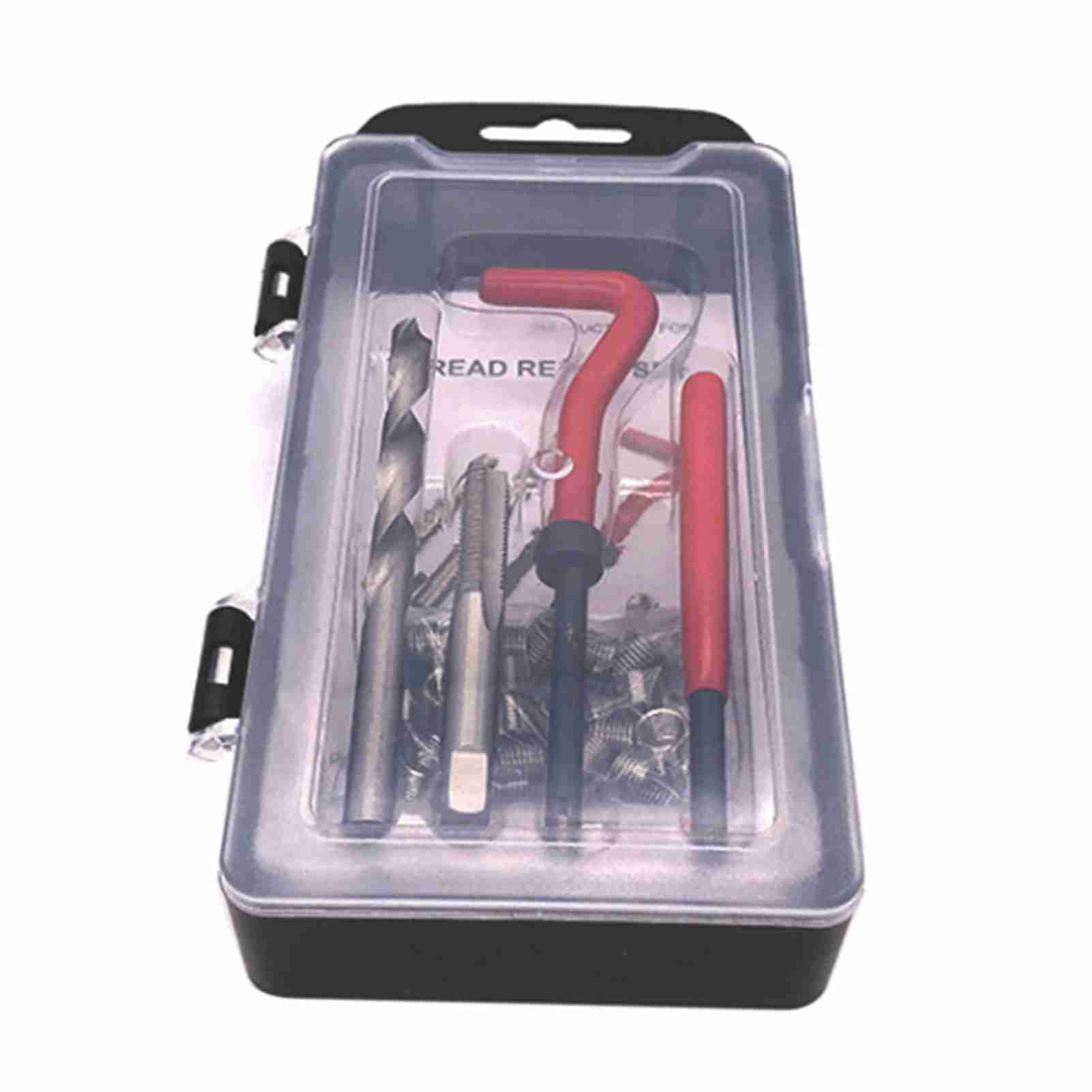Kit 15Pcs M14 X 1.5 Thread Repair Kit Helicoil Compatible 14mm Damaged ...