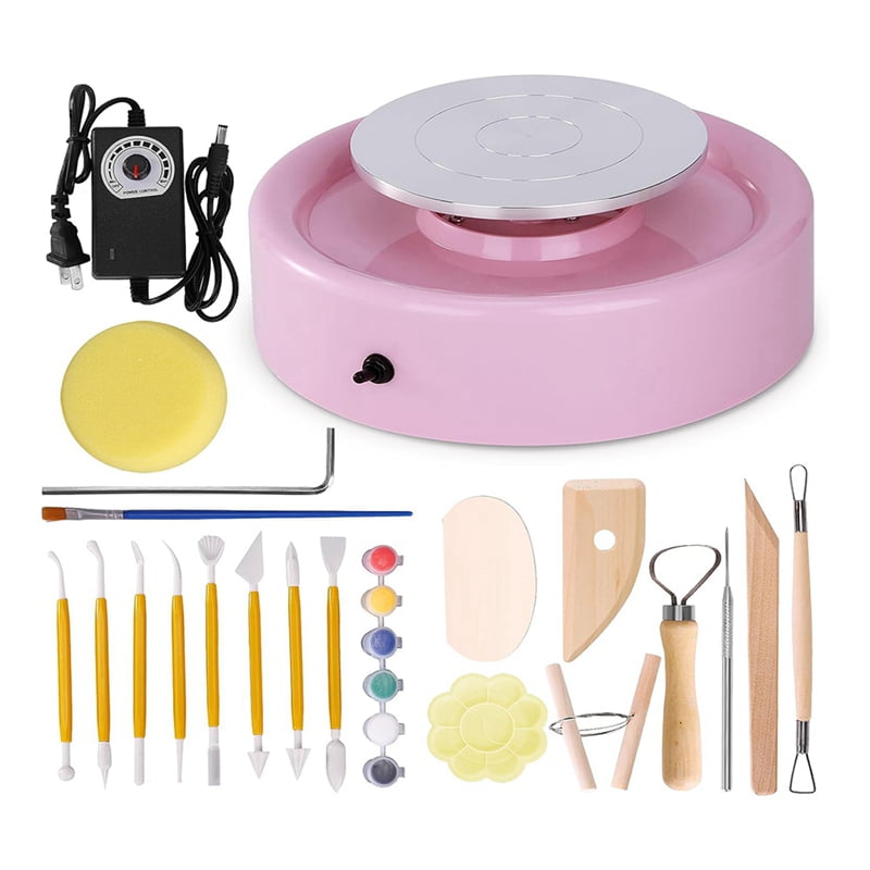 Kit - 6inch Pottery Wheel for Kids, Detachable Turntable, Crafts for ...