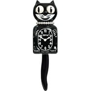 Space Cherry Red Lady Kit Cat Clock 15.5" Full Size Retro Style Kit-Cat ...
