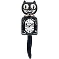 Kit-Cat Tuxedo Clock, Limited Edition Anniversary, Black with Chrome ...