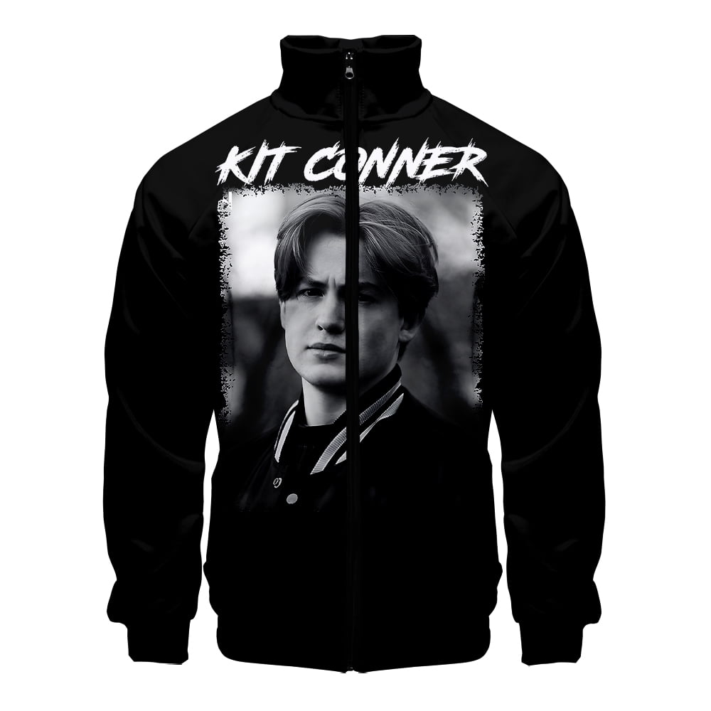 Kit Connor Jacket stand collar Novelty Streetwear 3D Casual Winter Thin ...