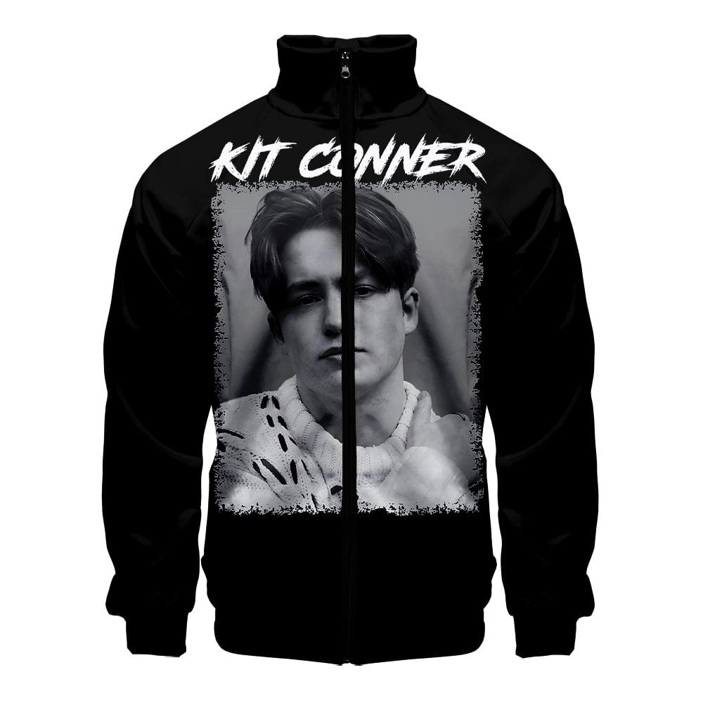 Kit Connor Jacket stand collar Novelty Streetwear 3D Casual Winter Thin ...