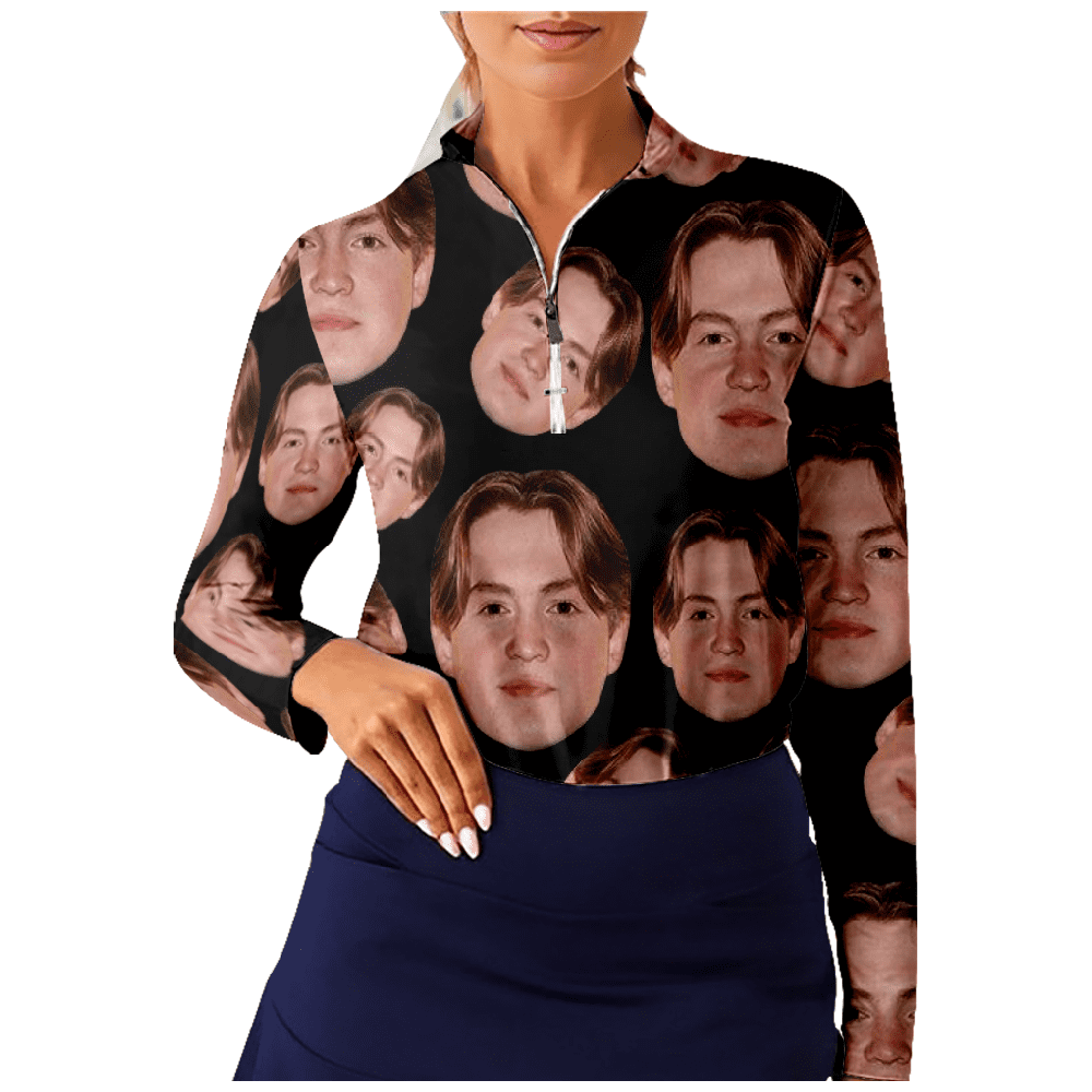 Kit Connor Standing Neck Long Sleeved Actor Women's Unisex Streetwear ...
