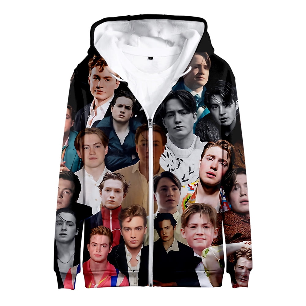 Kit Connor Zipper Hoodies Casual Thin Autumn Preppy Style Men Women ...