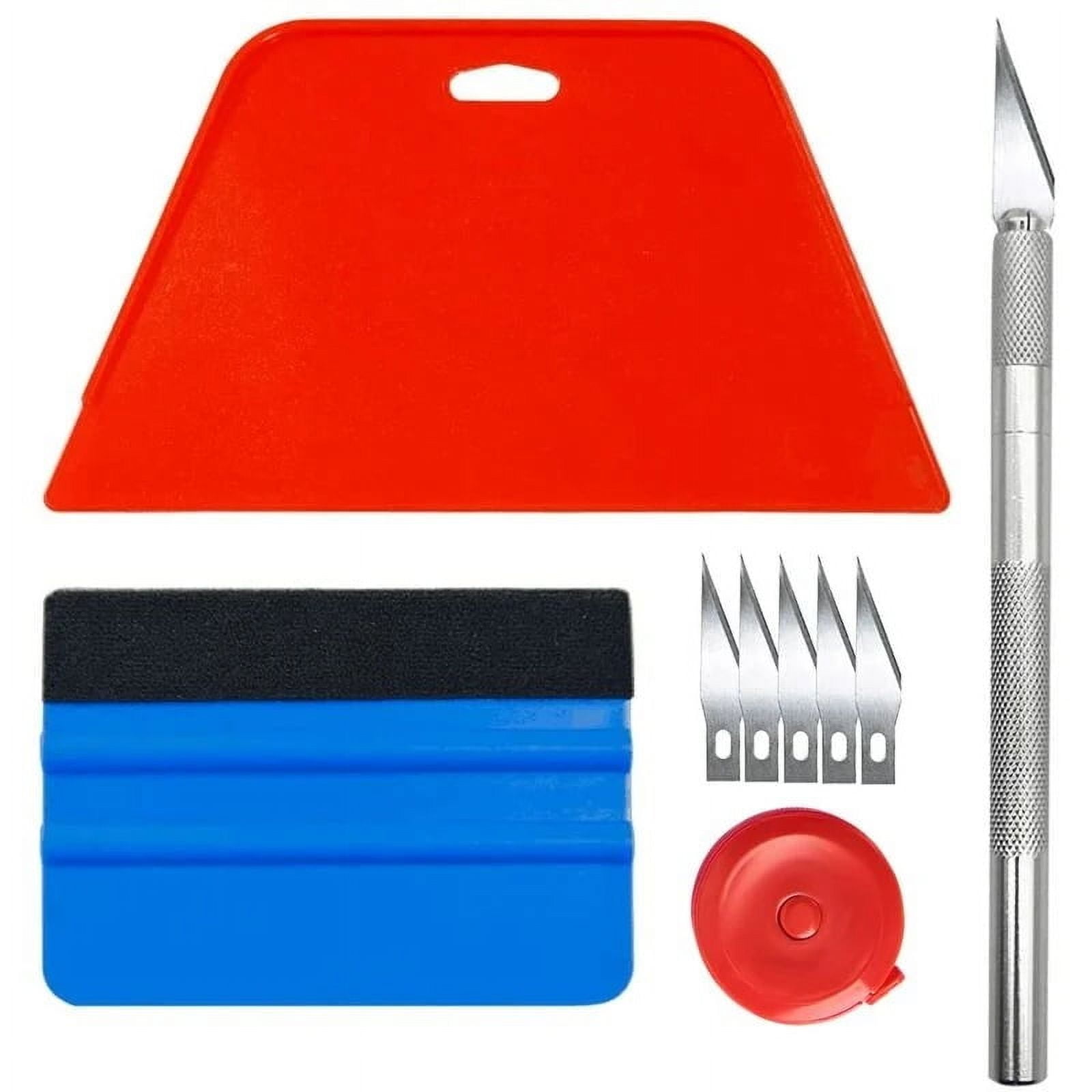 Kit Covering Film Tool For Car Window Wallpaper - Vinyl Tiles - Scraper ...