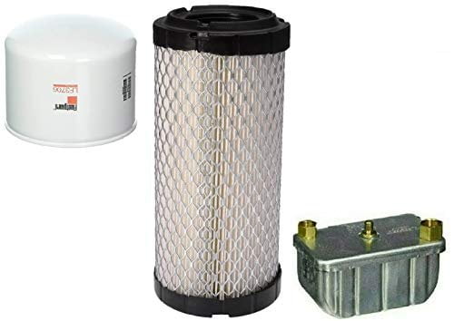 Kit Filters Fleetguard LF3706, AF25550, FF236 For Cummins Onan Quiet ...