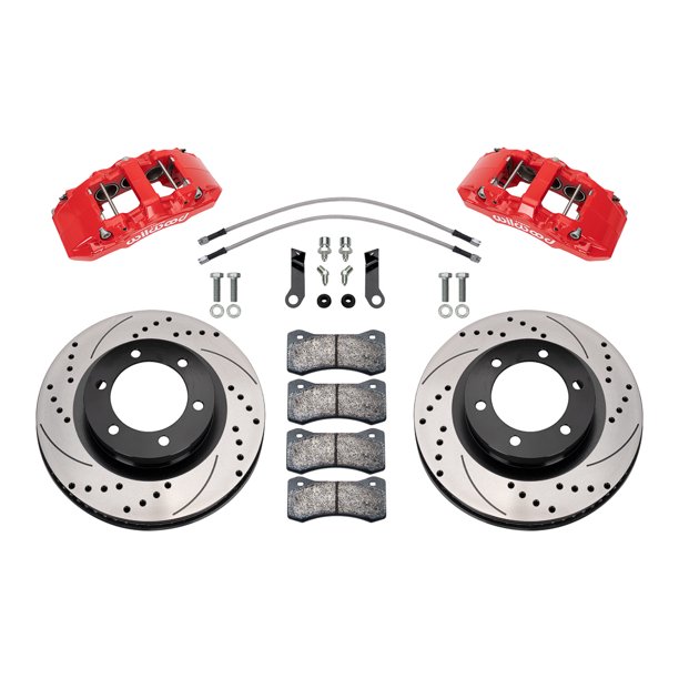 Wilwood Brakes 140-17557-DR Aero6-DM DISC BRAKE KIT - Walmart Business ...