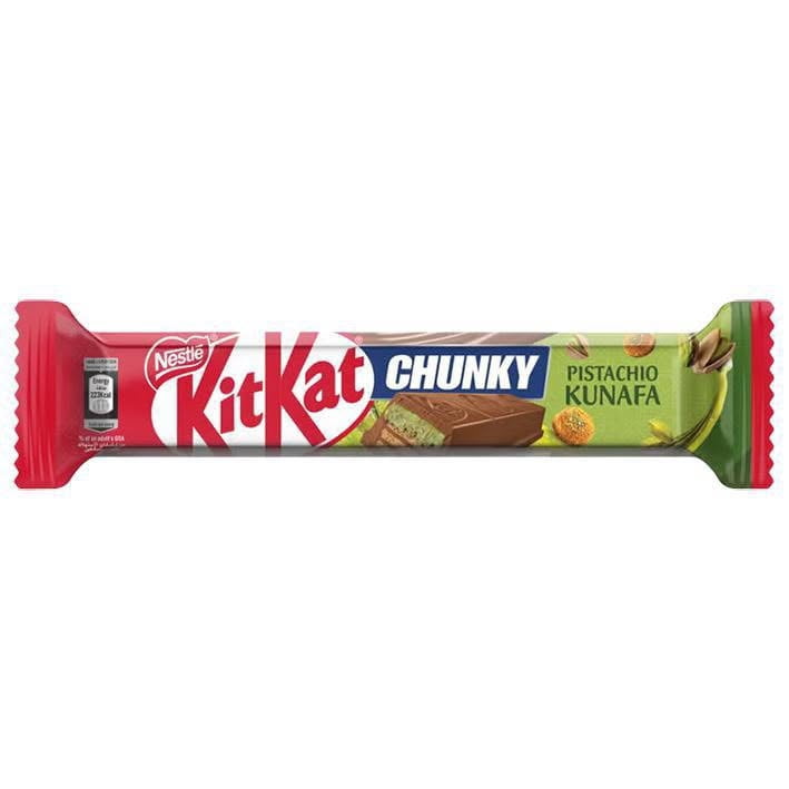 Kit Kat Crunchy Pistachio Kunafa Bar, 41g/1.45 oz - Walmart.com