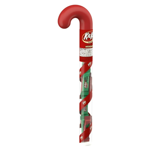 Kit Kat, Christmas Miniatures Chocolate Candy Filled Cane, Perfect for ...
