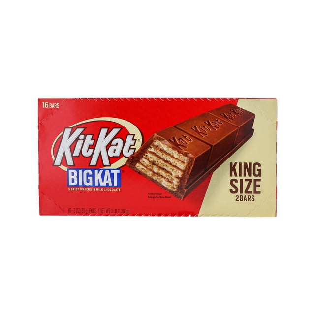 Kit Kat Big Bar 16ct | Snack cookies for catering - Walmart Business ...