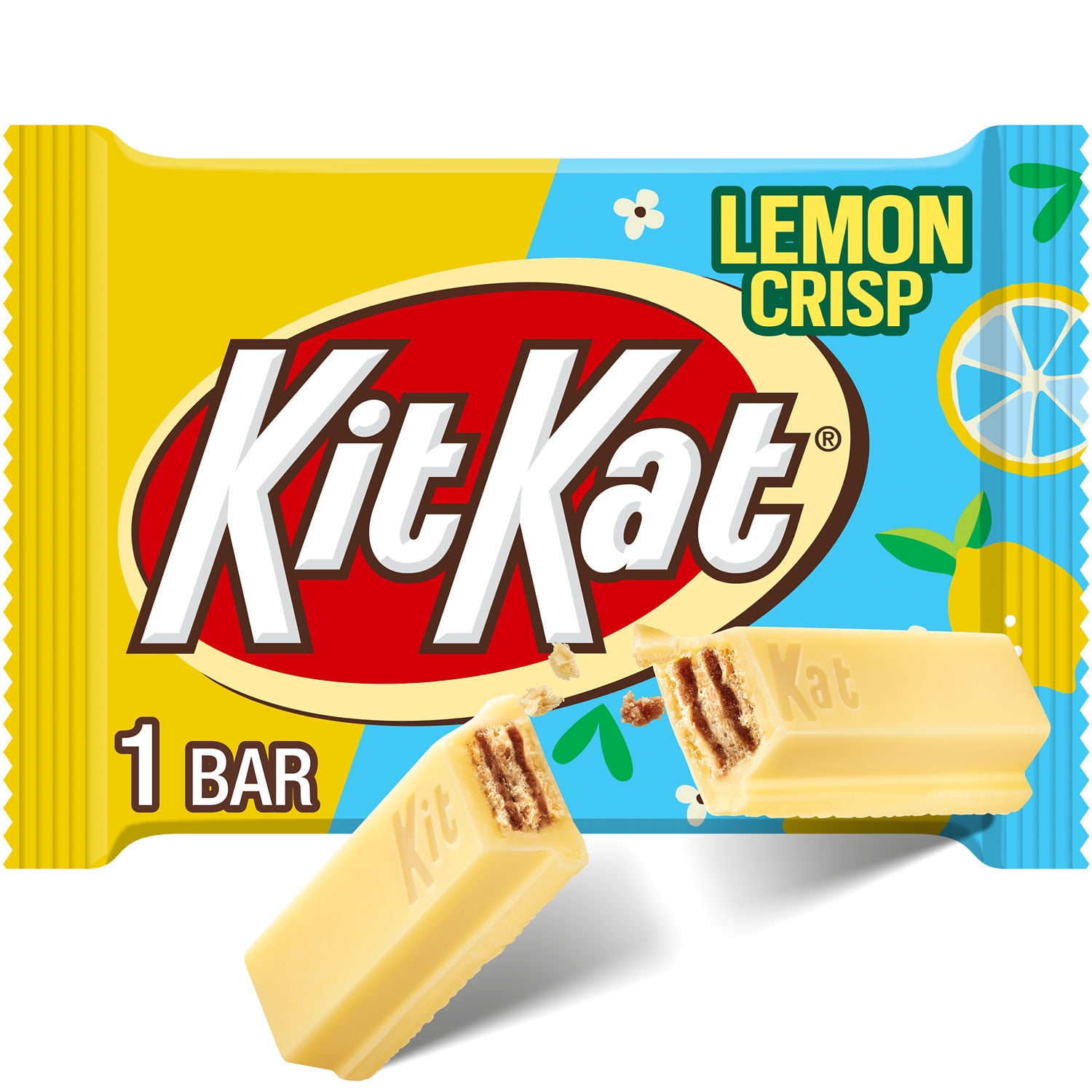 Kit Kat® Full Lemon Flavored Creme Wafer Easter Candy Bar, 1.5 oz - Walmart.com