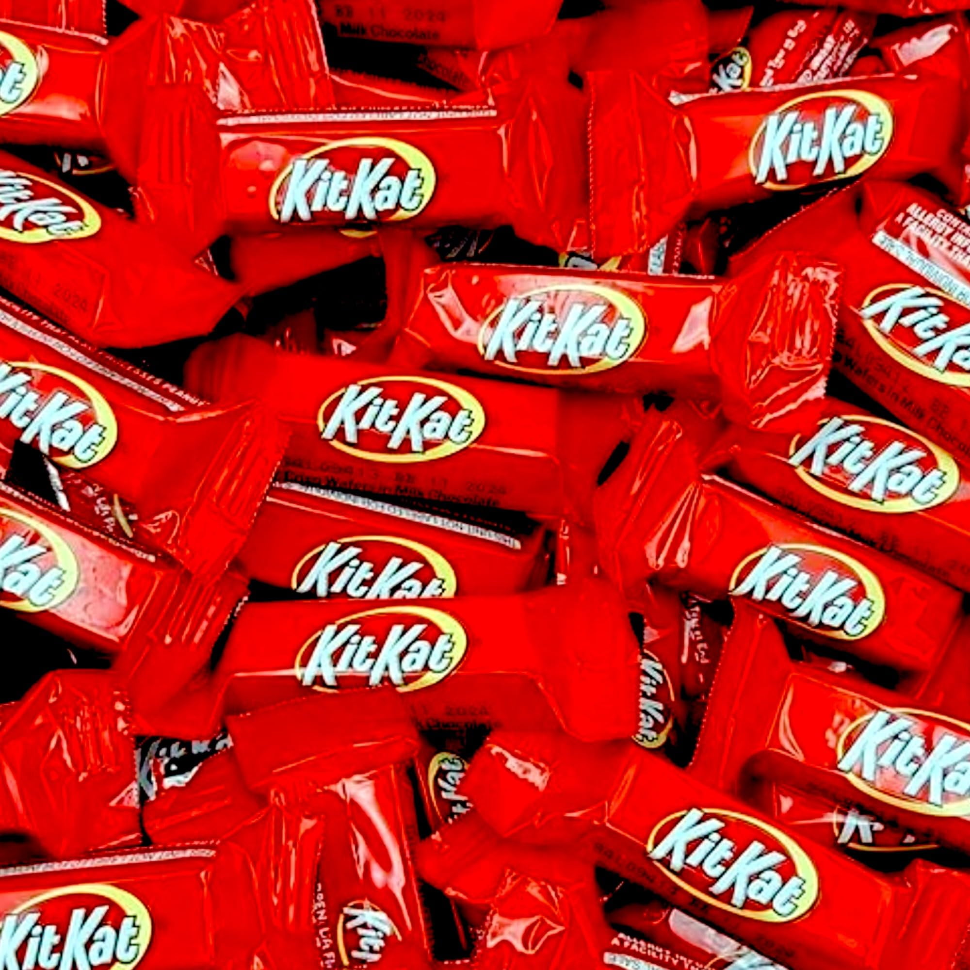 Kit Kat Mini Chocolate DMF15 Bars-1.5 lbs Milk Chocolate Kit Kat Mini ...
