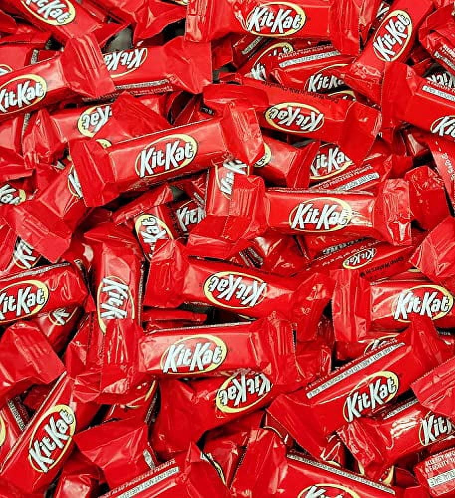 Kit Kat Miniatures – 3 Pound Bag (Approx. 105 Bars) - Crisp and Creamy ...
