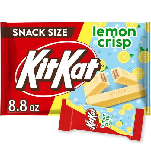 Kit Kat Miniatures Lemon Flavored Creme Wafer, Easter Candy Bag, 8.4 Oz ...
