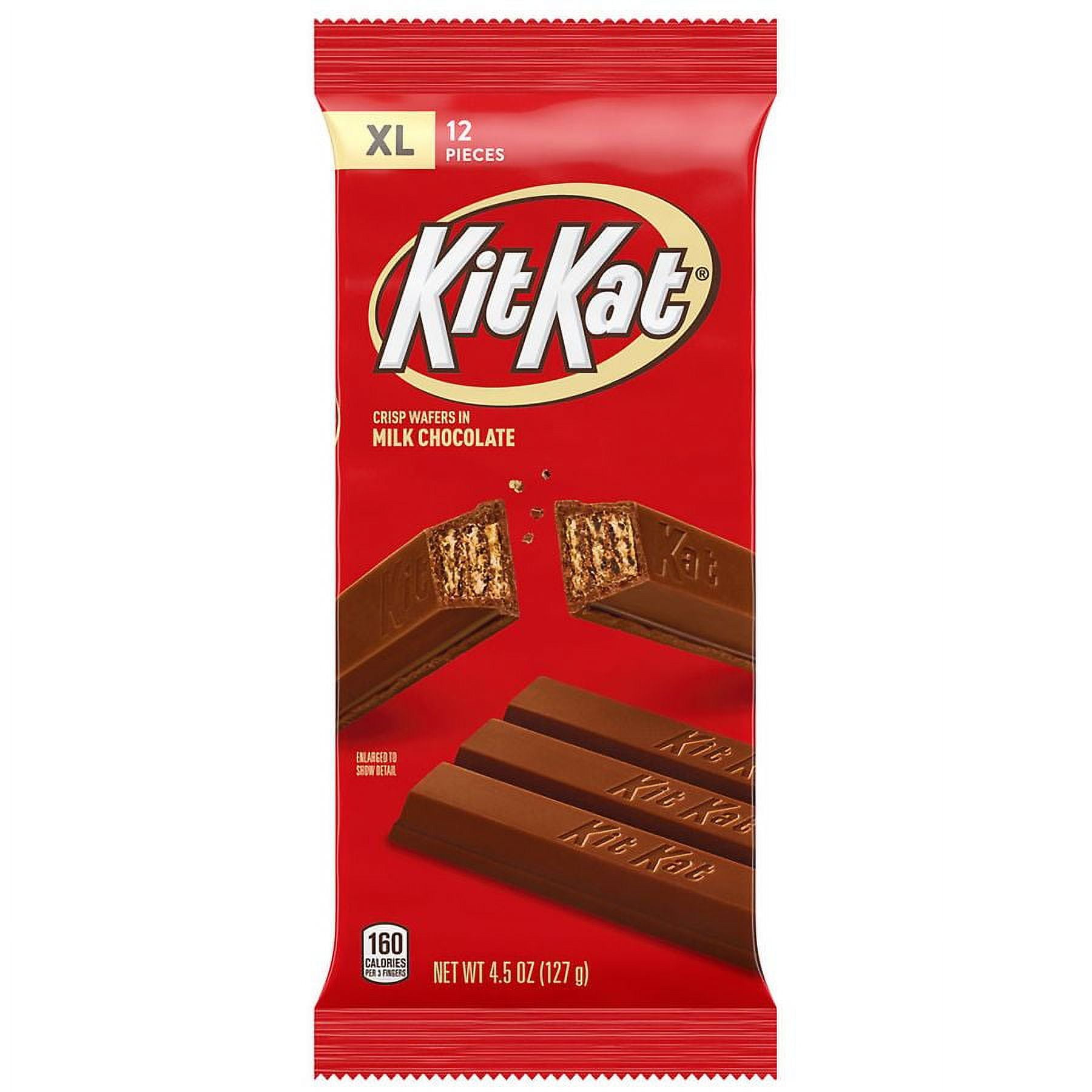 Kit Kat Wafer Milk Chocolate, XL 4.5oz - Walmart.com