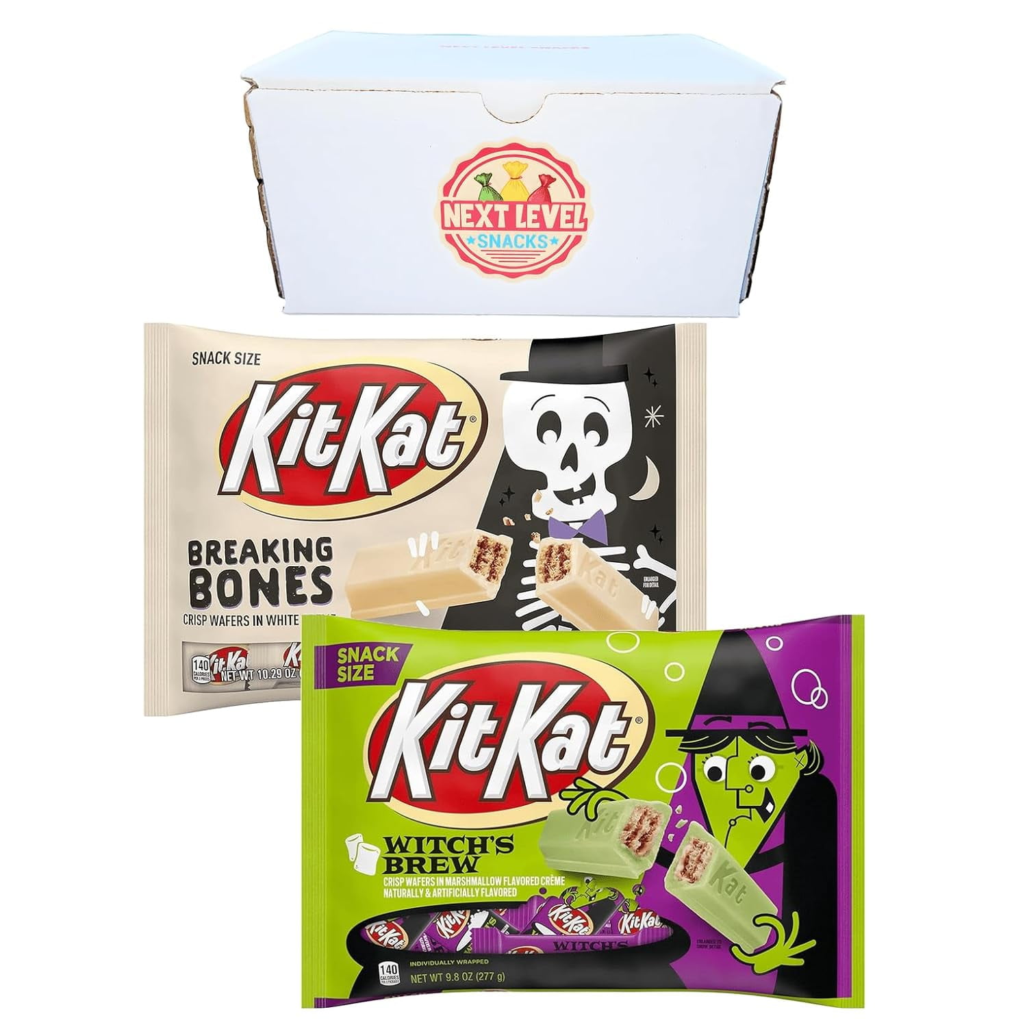 Kit Kat Witchs Brew & Breaking Bones - Limited Edition - 2023 - Box ...
