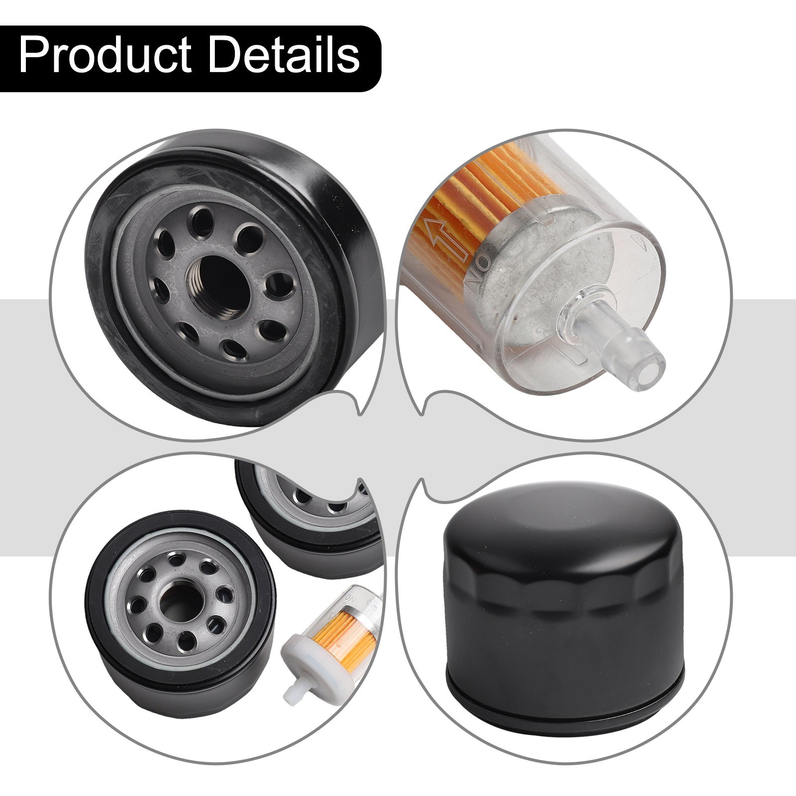 Kit Lawn Mower Parts Oil Filter Kit Service Set As Shown In The Figure ...