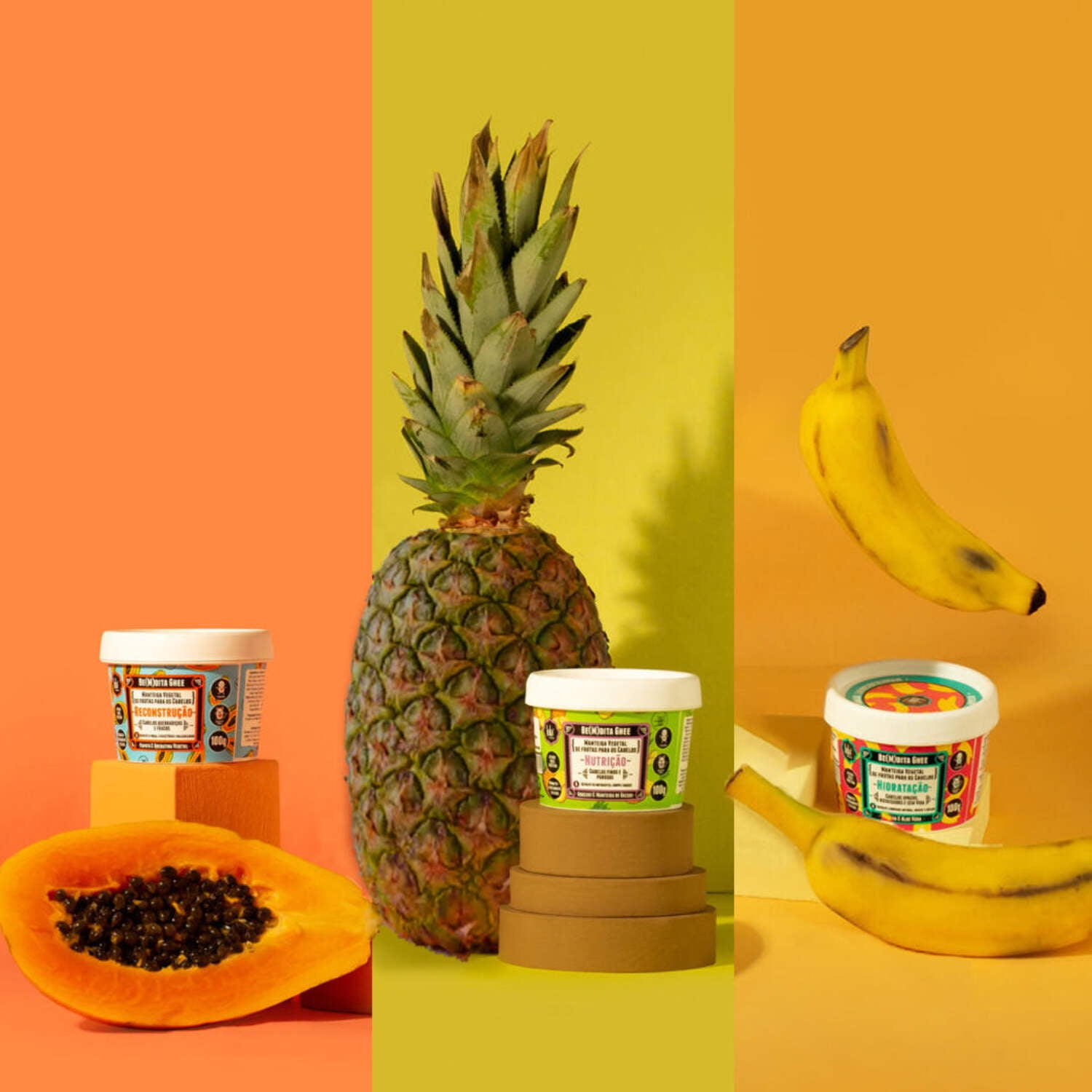 Lola Cosmetics Be(M)dita Ghee Hair Chronogram Kit for Hydration ...