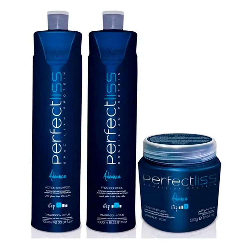 Kit Perfectliss Advance 3 Steps Brazilian Keratin Treatment – Hydrated ...