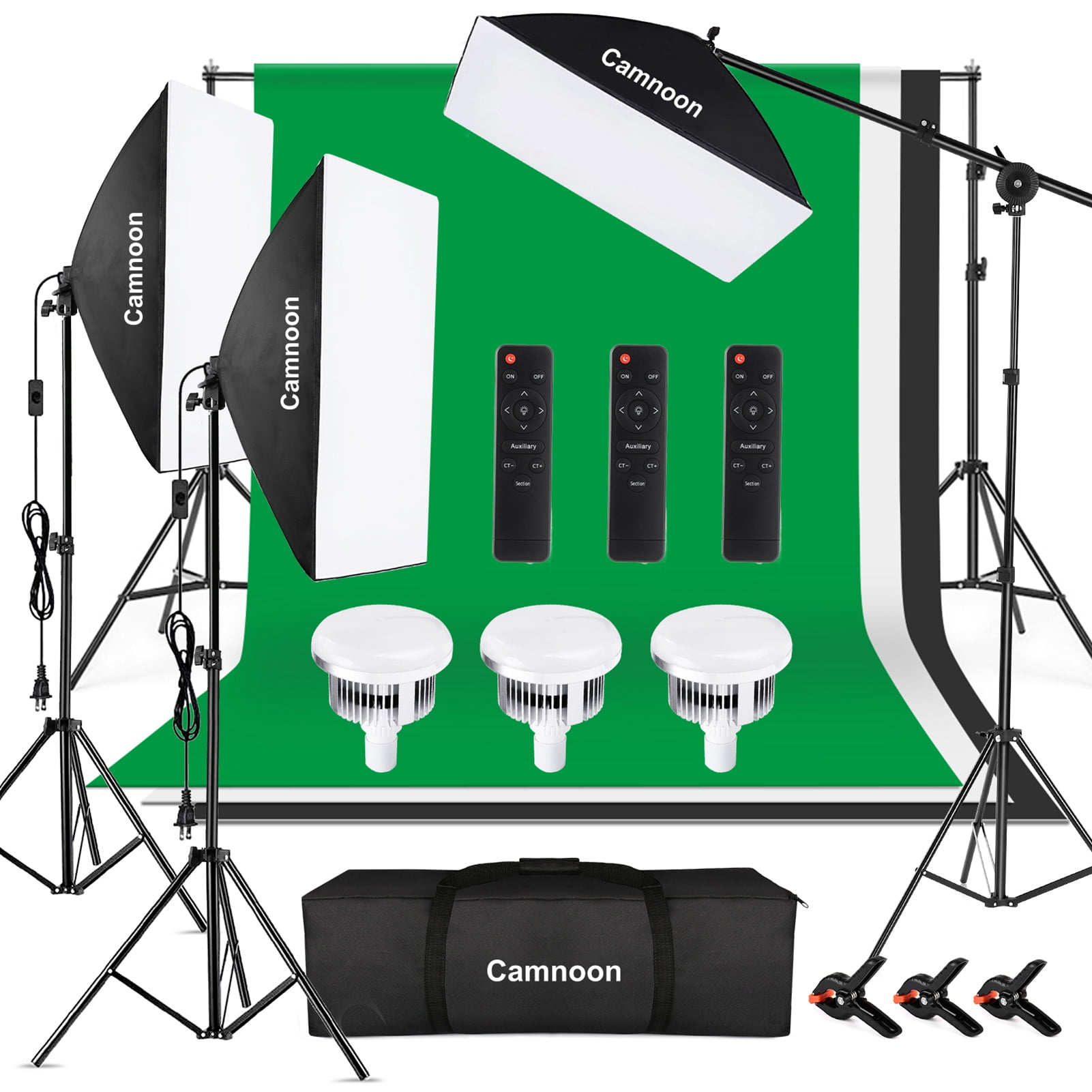 Kit Photo Studio Light Kit High Brightness Bi Color Temperature LED ...