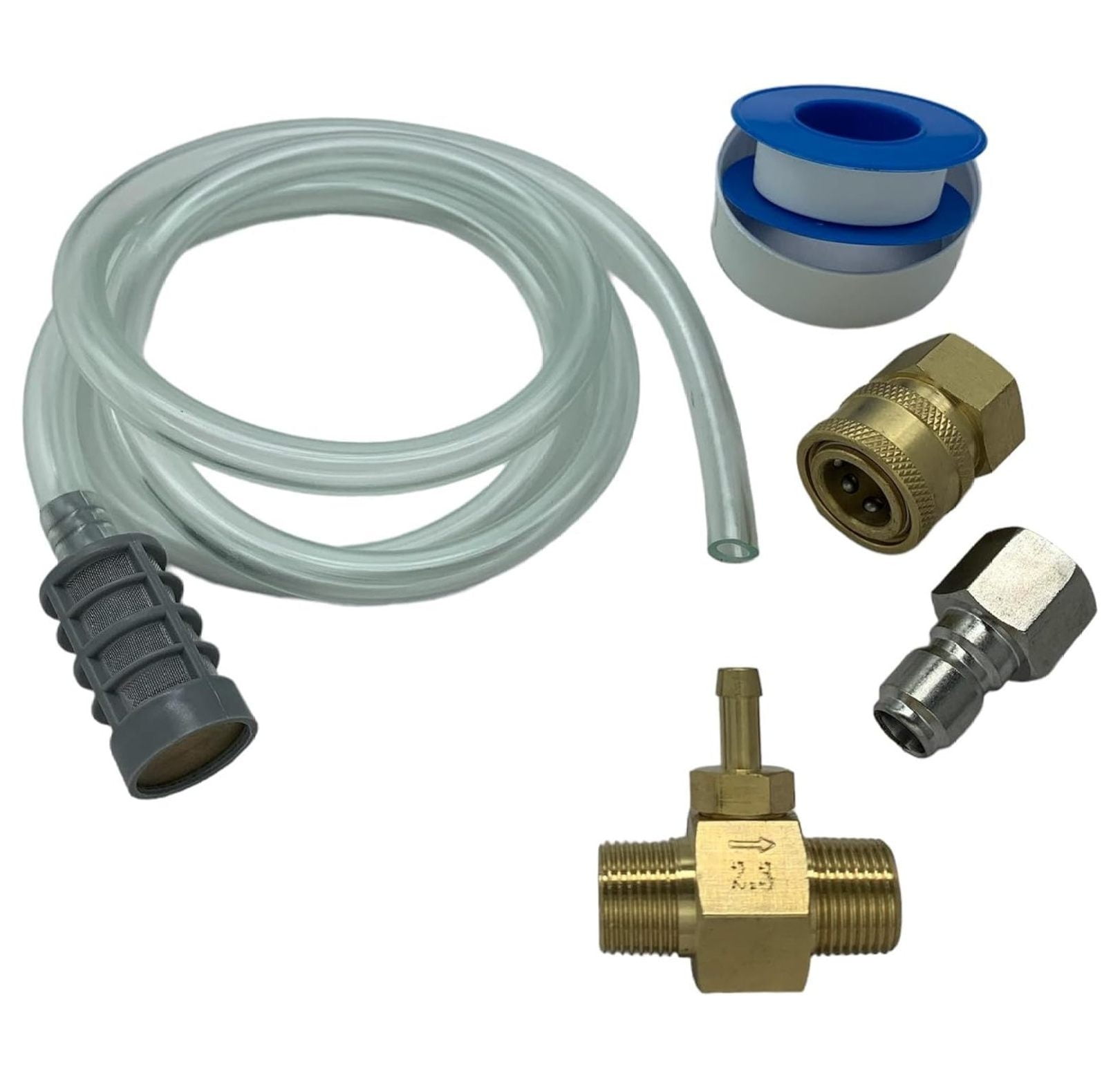 Kit Pressure Washer Chemical Soap Down Stream Injector 5-8 GPM 2.3 ...