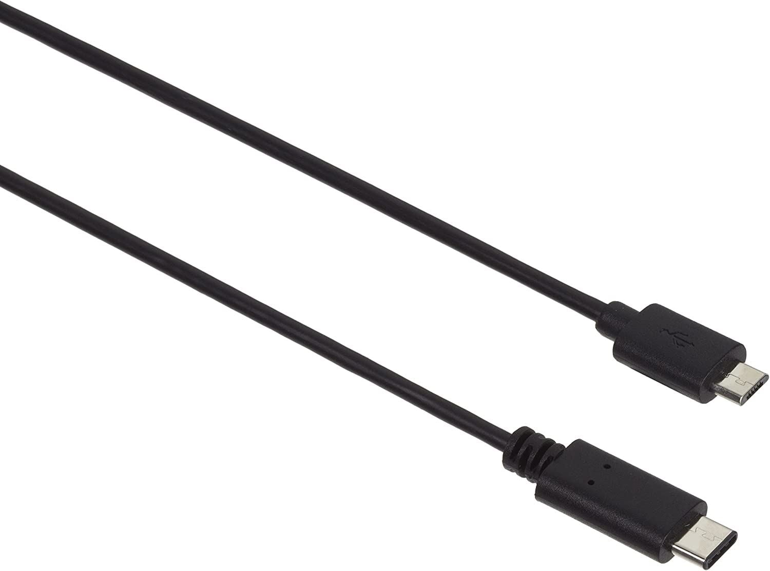 Kit USB C to Micro Cable Black - CMUSBDAT - Walmart.com
