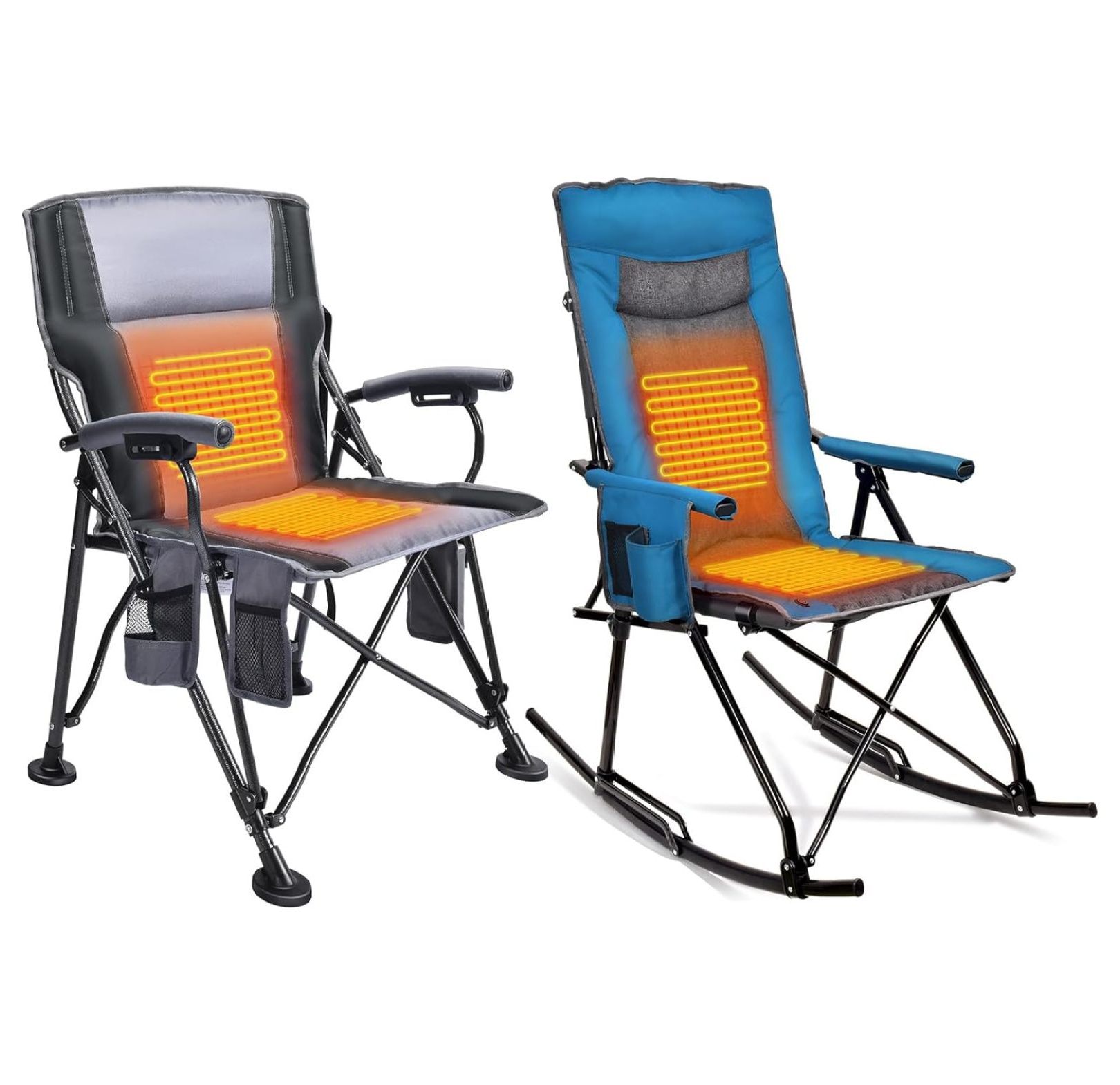 Kit with Heated Rocking Chair | Soothing Rocking - Walmart.com