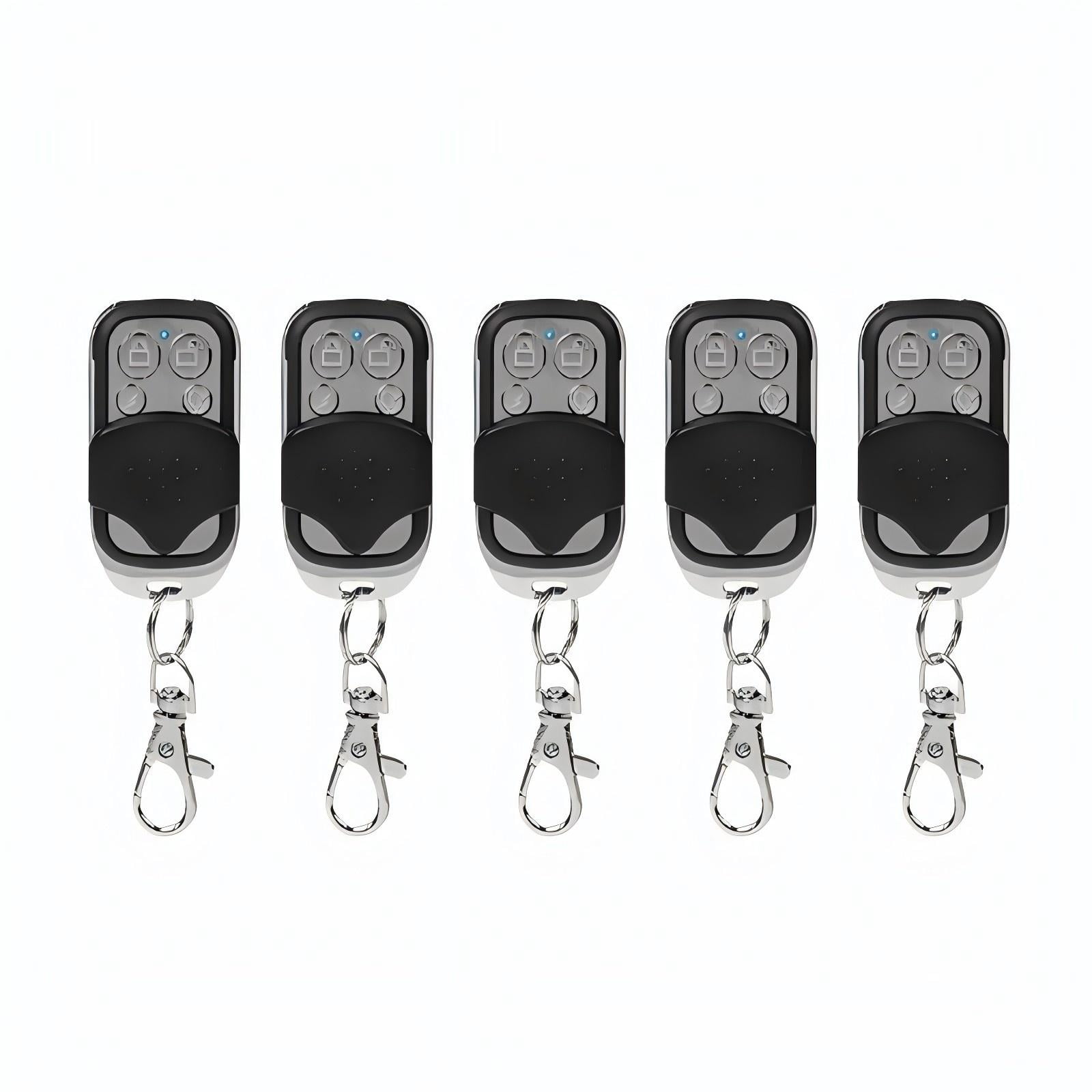 Kit5/Kit10 Universal Wireless 4-Buttons Cloning Copy Remote Alarms ...