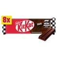 KitKat 2 Finger Dark Chocolate Biscuit Bar 8 Pack Multipack 165.6g ...