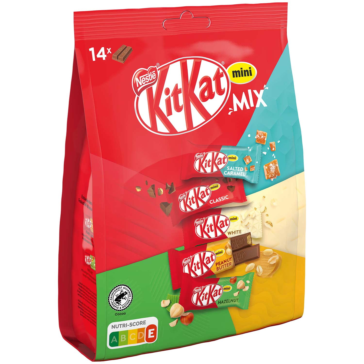 KitKat Kit Kat Mini Bars EUROPEAN FLAVORS VARIETY -197g/6.98 oz ...