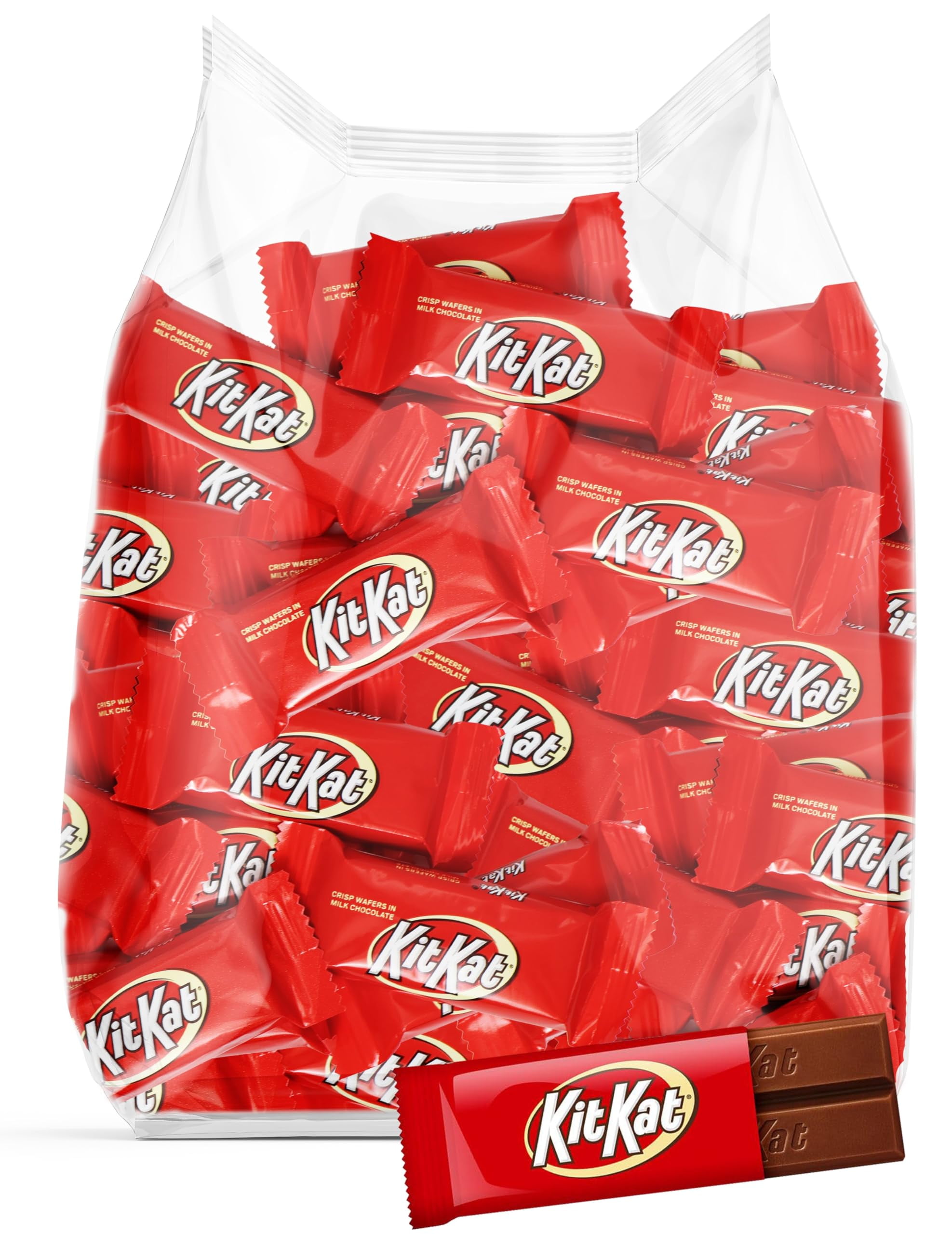 KitKatMilk Chocolate Wafer Snack MMF7 Size Bars 36 Count - Individually ...