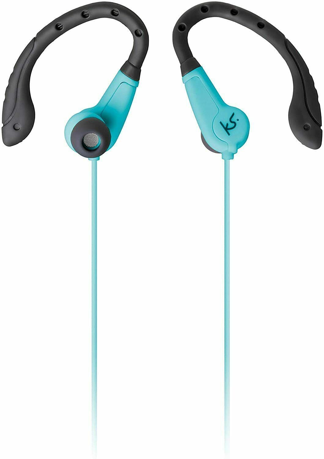 KitSound Exert Wired Sports Blue In Ear Earphones Headphones KSEXERWIBL ...