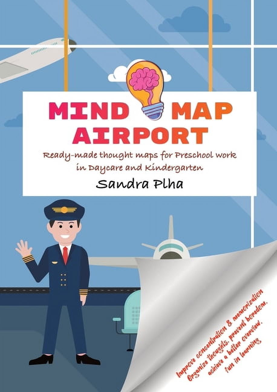 KitaFix-Mindmap Airport (Ready-made thought maps for Preschool work in ...