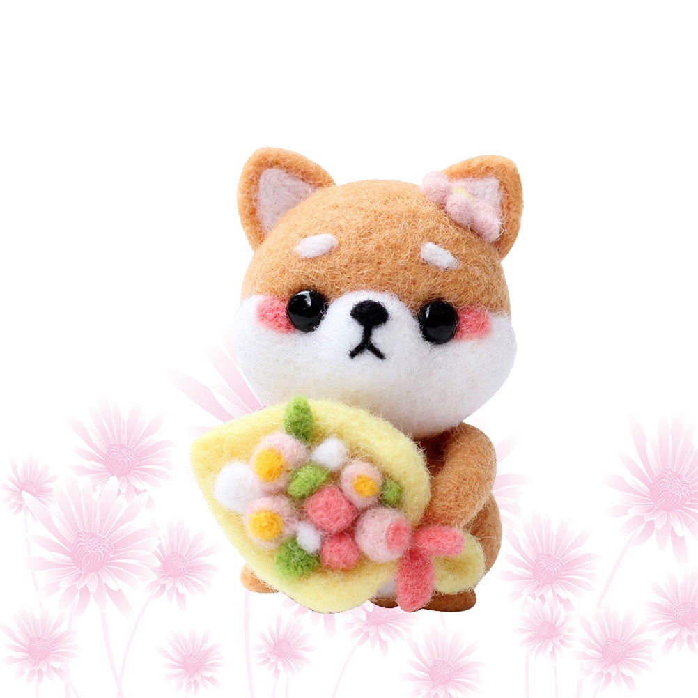 Kitandove 1 Set Kids Hand Craft Tool with Cartoon Sitting Dog Plush ...