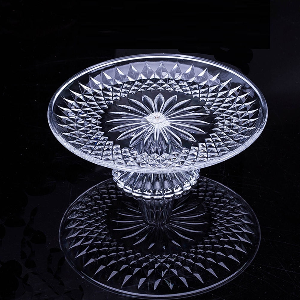 Kitandove 12Pack Transparent Acrylic Fiber Stable Placement Snack Fruit ...