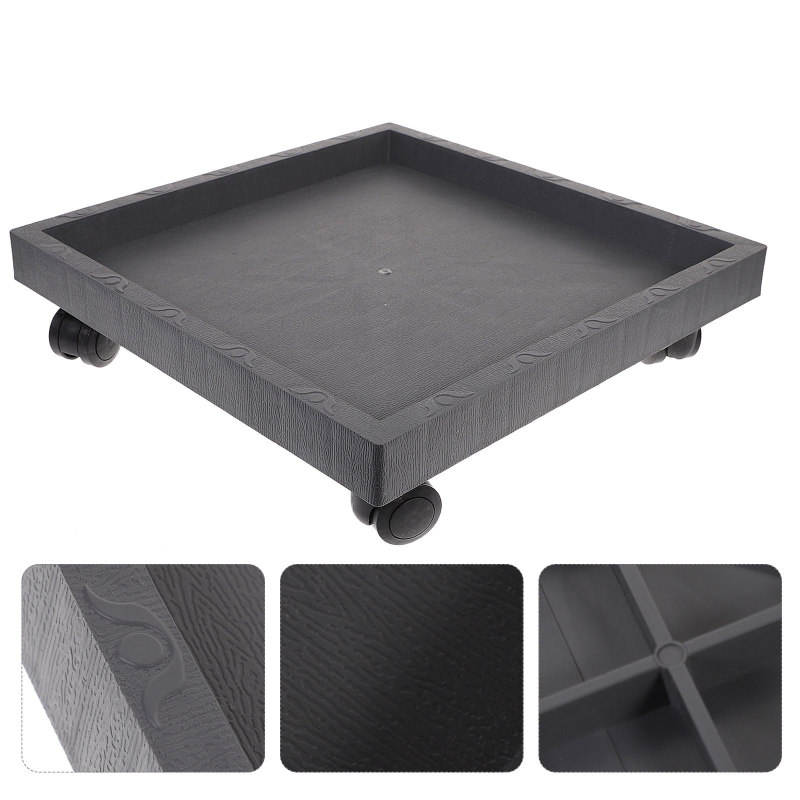 Kitandove 1Pcs Movable Tray for Indoor Use with Grey Color and ...